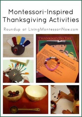 Montessori Monday - Montessori-Inspired Thanksgiving Ideas