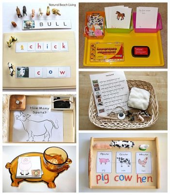 Montessori-Inspired Farm Unit {Hundreds of Resources}