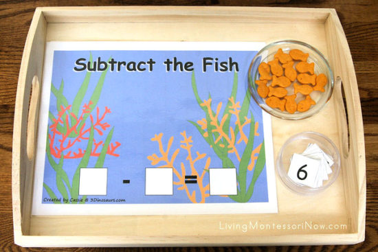 Montessori-Inspired Ocean Math Activities Using Free Printables