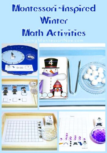 Free Winter Printables and Montessori-Inspired Winter Math Activities
