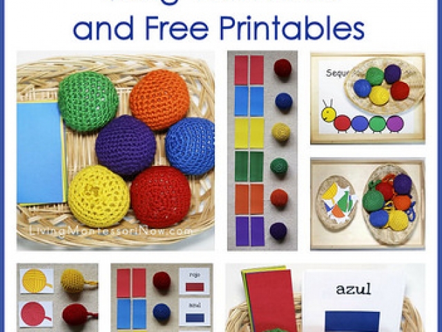 Montessori Monday - Montessori-Inspired Activities Using Spheres {Free ...