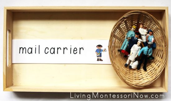 Montessori-Inspired Activities with Community Helper Figures and Free ...