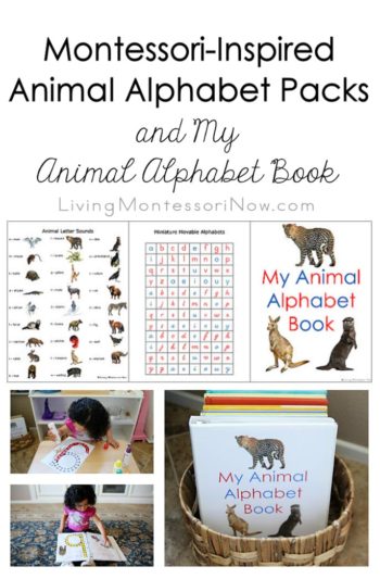 Montessori-Inspired Animal Alphabet Packs & My Animal Alphabet Book ...