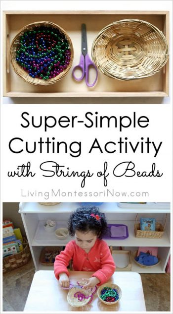 Developing Scissor Cutting Skills with Montessori-Inspired Activities