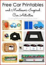 Free Car Printables and Montessori-Inspired Car Activities - Living ...