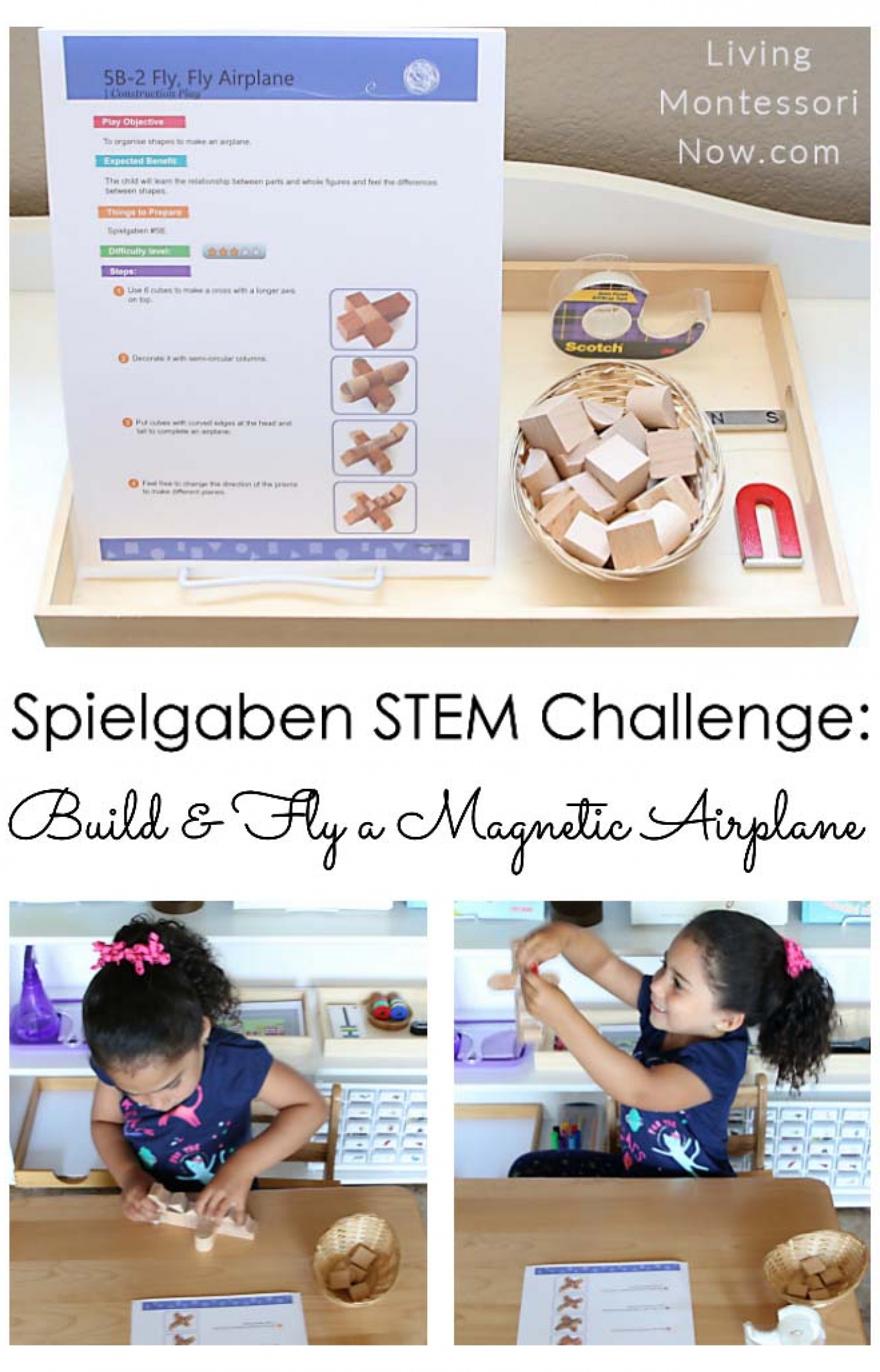 Montessori-Inspired Phonics Activities Using Wooden Cubes and Free ...