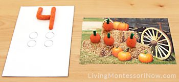Montessori-Inspired Playdough Math Activities for Fall {Free Printables ...