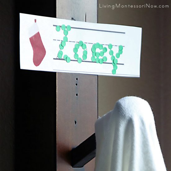 Holiday-Themed, Editable Name and Word Tracing Pack - Living Montessori Now