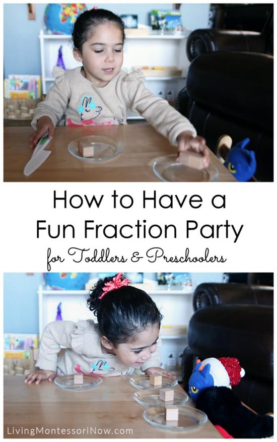 How to Have a Fun Fraction Party for Toddlers and Preschoolers - Living ...