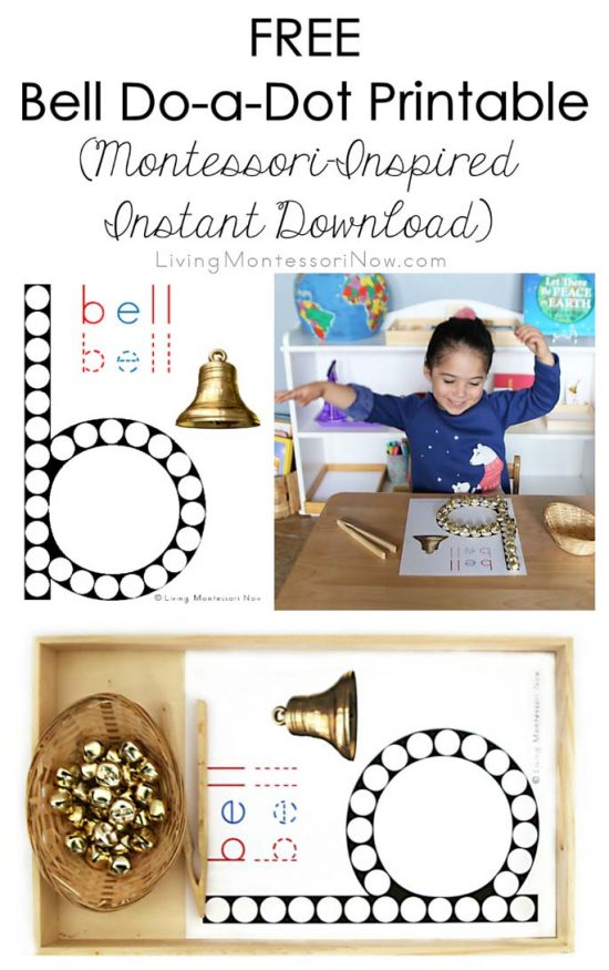 Free Bell Printables and Montessori-Inspired Bell Activities - Living ...
