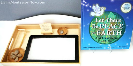 How to Prepare a Montessori Peace Tray - Living Montessori Now