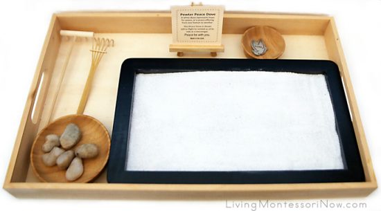 How to Prepare a Montessori Peace Tray - Living Montessori Now