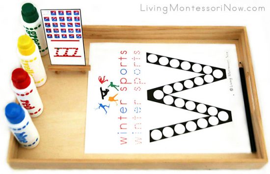 FREE Winter Sports Do-a-Dot Printable (Montessori-Inspired Instant ...