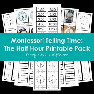 Montessori Telling Time Resources for Preschool Through Elementary ...