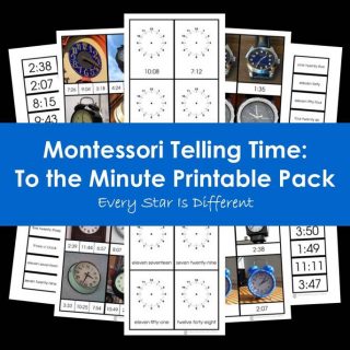 Montessori Telling Time Resources for Preschool Through Elementary ...