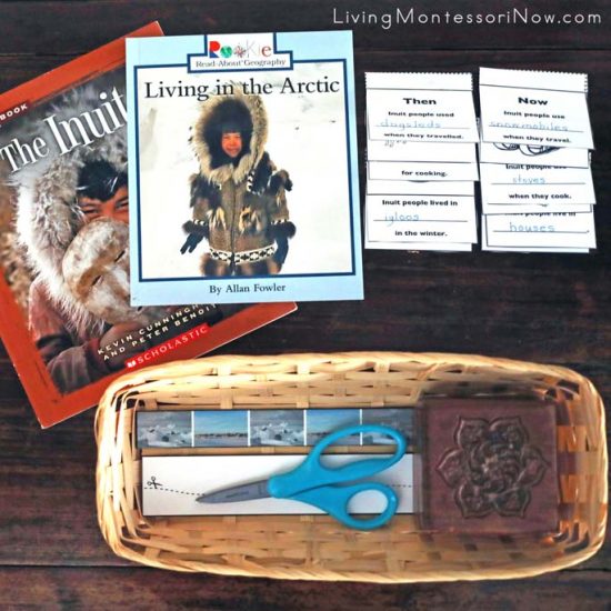 FREE Inuit Cutting Strips (Montessori-Inspired Instant Download ...