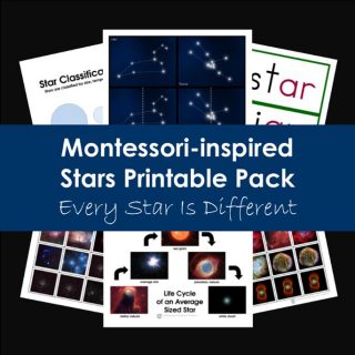 Montessori Astronomy Printables for Preschool Through Elementary ...