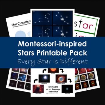 Montessori Astronomy Printables for Preschool Through Elementary ...