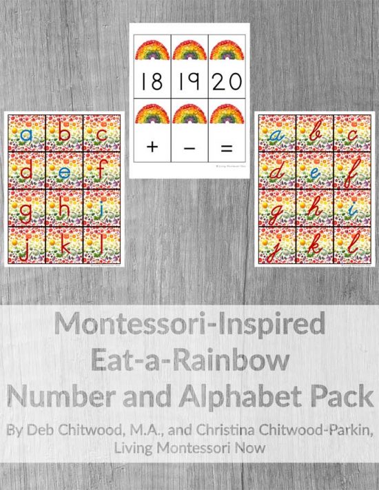 Teach Numbers and Letters with Montessori-Inspired Healthy Food Packs ...