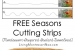 FREE Calming Cutting Strips (Montessori-Inspired Instant Download ...