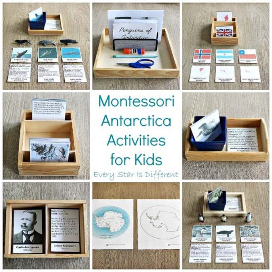 Montessori Winter Activities Printables for Preschool Through ...