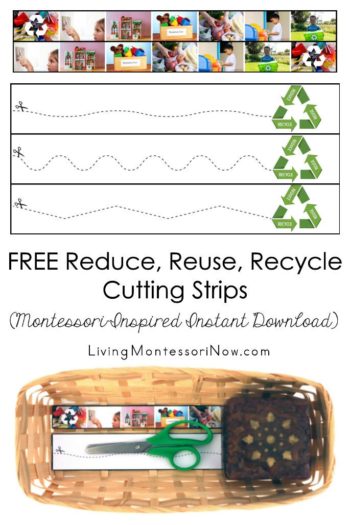 Free Reduce, Reuse, Recycle Printables and Activities for a Montessori ...