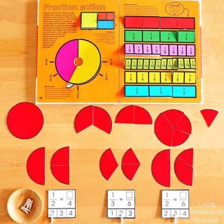 Montessori Fraction Printables for Preschool Through Elementary ...