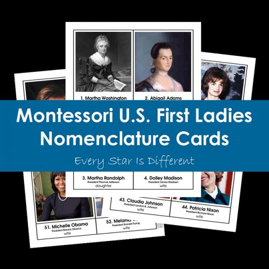 Montessori U.S. President Printables for Preschool Through Elementary ...