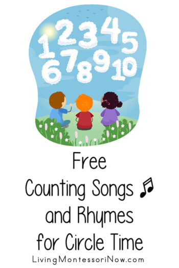 Free Counting Songs and Rhymes for Circle Time {Counting to 5, 10, 20 ...