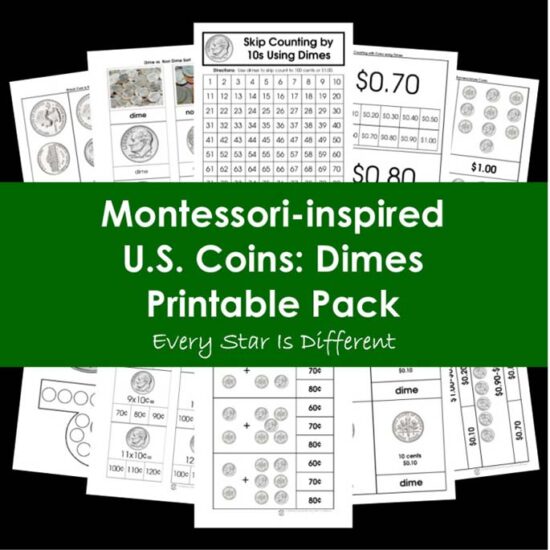 Montessori Money Printables for Preschool Through Early Elementary ...