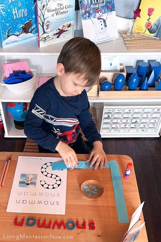 FREE Snowman Do-a-Dot Phonics Printable (Montessori-Inspired Instant ...