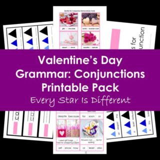 Montessori Valentine's Day Grammar Printables for Preschool Through ...