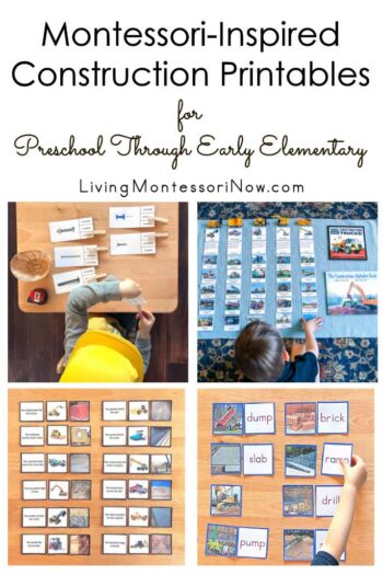 Free Construction Printables and Montessori-Inspired Construction ...