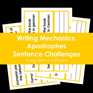 Montessori-Inspired Writing Mechanics Printables for Elementary and ...