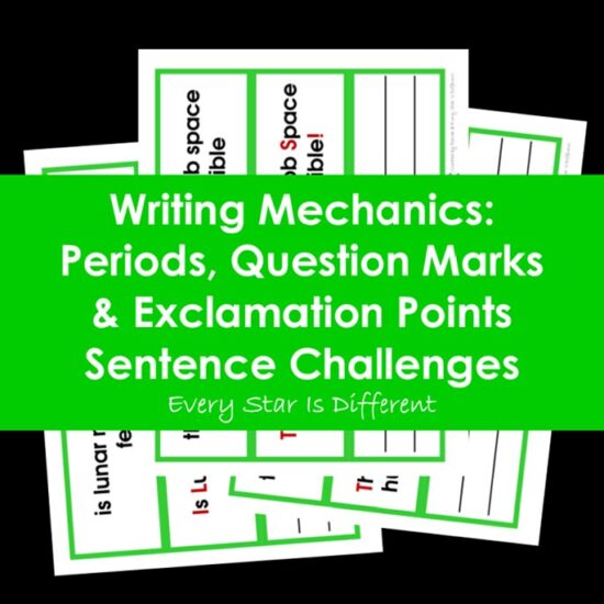 Montessori-Inspired Writing Mechanics Printables for Elementary and ...