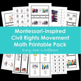 Montessori-Inspired Civil Rights Movement Printables for Preschool ...