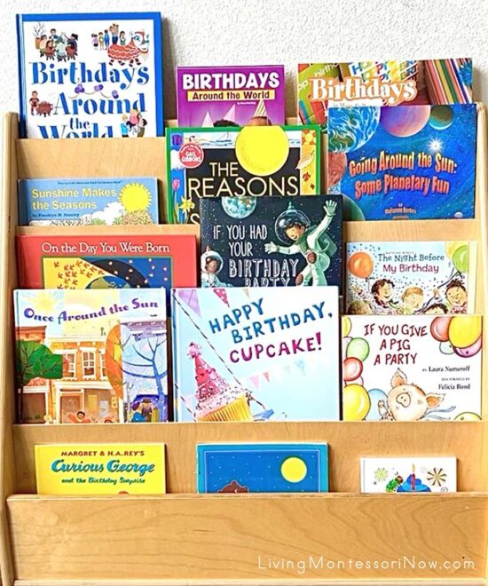 Favorite Books for a Birthday Theme - Living Montessori Now