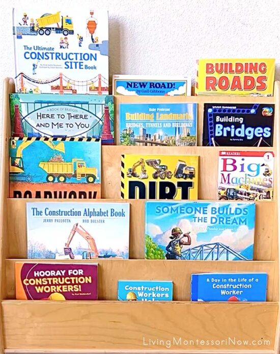 Favorite Books for a Construction Theme - Living Montessori Now