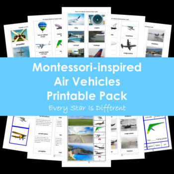 Montessori-Inspired Land, Air, and Water Transportation Printables for ...
