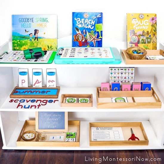 Free Summer Scavenger Hunt Printables and Montessori-Inspired ...