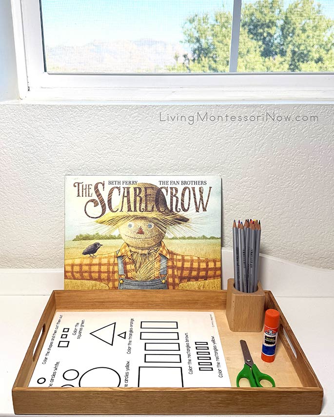 Free Scarecrow and Corn Printables and Montessori-Inspired Activities ...