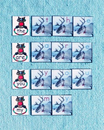 Free Reindeer Printables and Montessori-Inspired Reindeer Activities ...